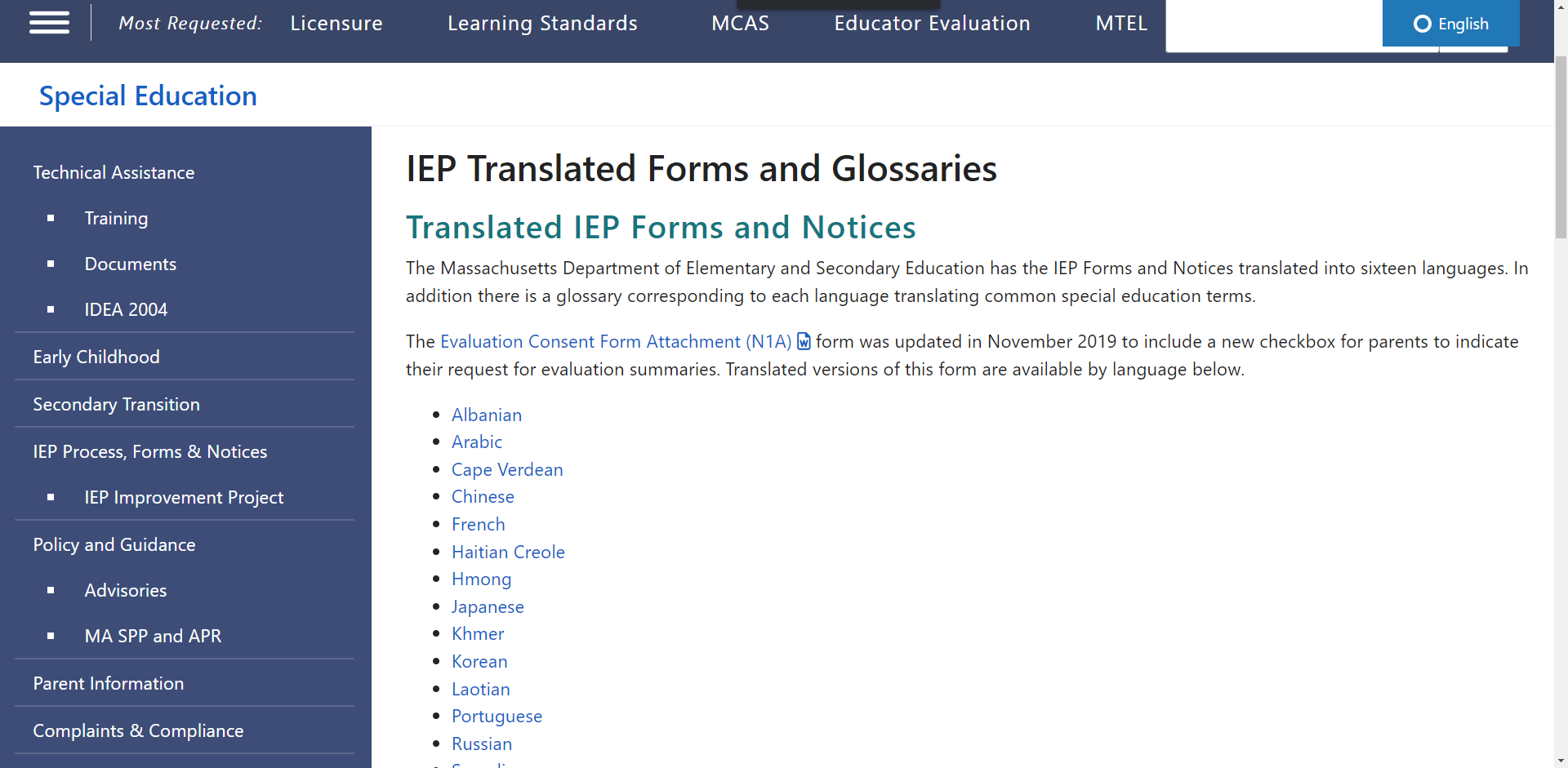 Prepare IEP reports before translation for productivity gains